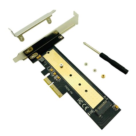 M Nvme Pcie Pci Express X Raiser Pcie To M Adapter Converter Card M Key Connector