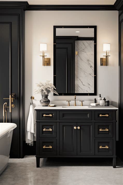 Bathroom Wall Colors With Black Fixtures
