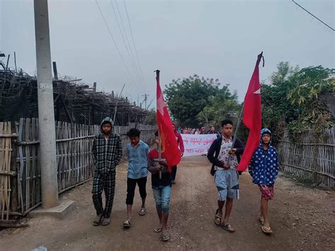 Khit Thit Media On Twitter ယင်းမာပင်တွင် စစ်အာဏာရှင် ဆန့်ကျင်ရေး မြောက်ခြမ်း သပိတ်အင်အားစု ခ