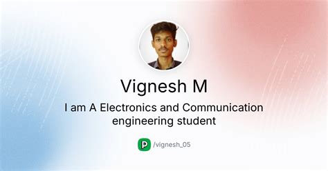 Vignesh M Peerlist