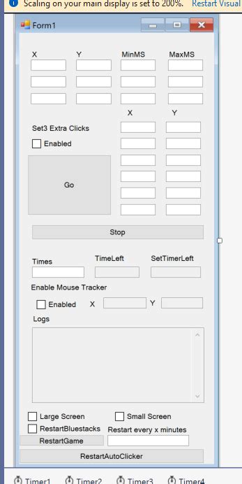 Autoclicker Mouse Cursor Position 2008 Vbforums