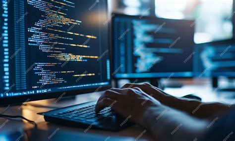 Developer Software Development Coding Machine Learning Ai Hacking And Programming Photo