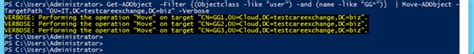 Quicktip Move Adobject Windows 2012 R2