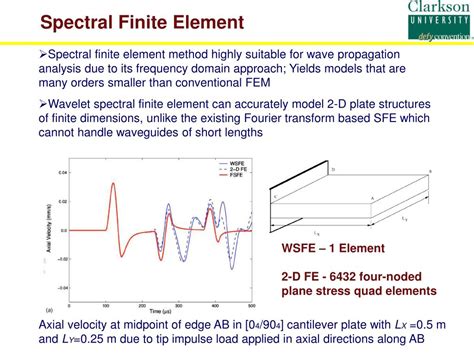 Ppt Wavelet Spectral Finite Elements For Wave Propagation In