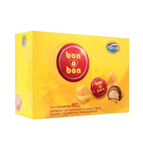 Arcor Bon O Bon Milk Box 450g Headsup Sa