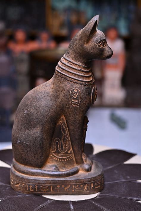 Ancient Egyptian Cat Bastet Goddess Of Protection With The Etsy