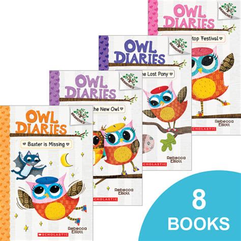 Owl Diaries Collection By Rebecca Elliott Book Pack Scholastic Book