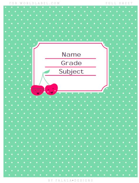 Science Notebook Template