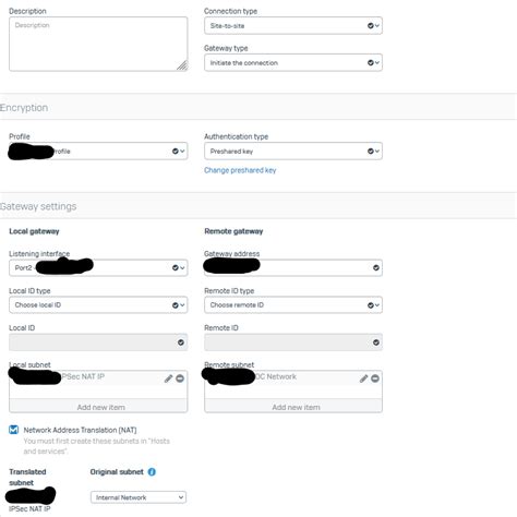 Ipsec Using Nat Add Multiple Local Network Discussions Sophos Firewall Sophos Community