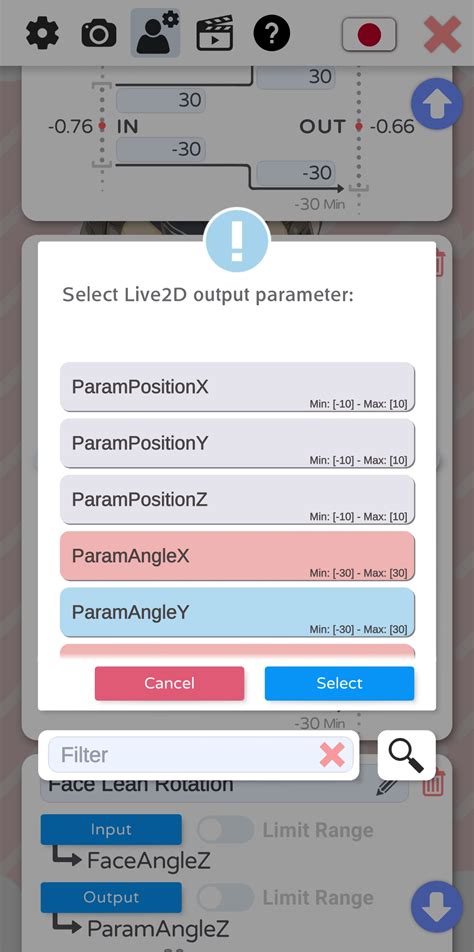 VTS Model Settings DenchiSoft VTubeStudio Wiki GitHub