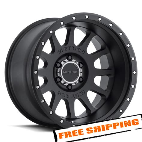 Method Race Wheels Mr60521088524n 20x10 Mr605 Nv Matte Black Aluminum