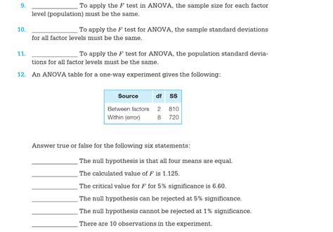 Solved True Or False Questions 9 10 And 12 If False Chegg Com