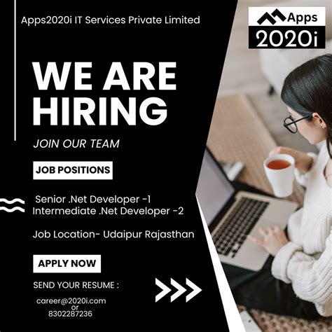 Udaipur Rajasthan Dotnetdeveloper Softwaredeveloper Developer Apps2020i It Services