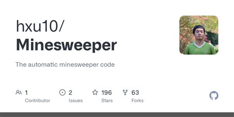 GitHub Hxu Minesweeper The Automatic Minesweeper Code