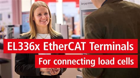 Ethercat Terminals For The Connection Of Load Cells Youtube