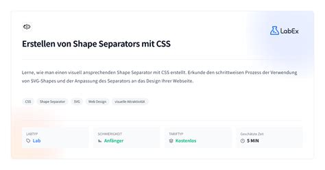 Erstelle Visuell Ansprechende Shape Separators Css Design Labex