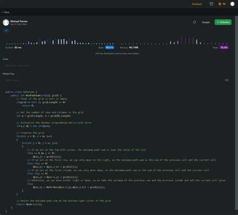 michael farmer on linkedin day 92 of xx completing at least one leetcode problem per day until i…