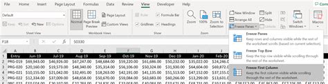 How To Freeze A Row Or Column In Excel › Fix All Excel Errors