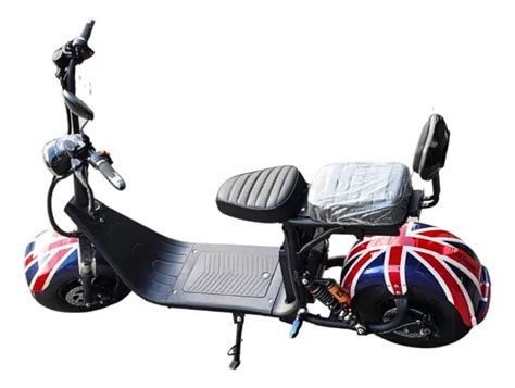 Scooter Moto Elétrica Citycoco X7 1500w Bateria 20a Remov à Venda Em