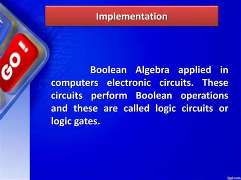 Chapter 2 Boolean Algebrapptx Programming Languages Computing