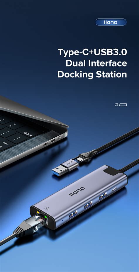 Llano Usb3 0 Usb2 0 Type C To Ethernet Rj45 Lan Gigabit Adapter 100 1000 2500mbps Network Card