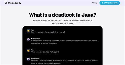 What Is A Deadlock In Java