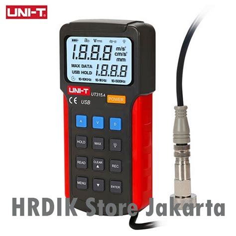 Jual Vibration Meter Data Logger Uni T Ut315a Vibrometer Tester Ut 315a Usb Shopee Indonesia