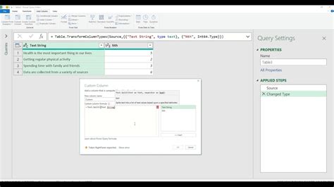 [power query] extract nth word from text string youtube