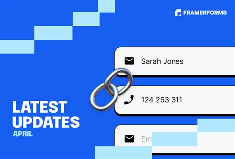 FramerForms April Updates Insert Frame