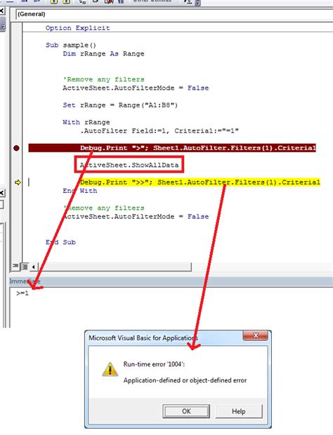 vba loop through criteria in an inactive excel filter stack overflow