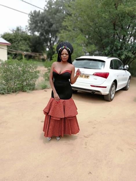 Leteisi German Print Fabric Botswana Attire