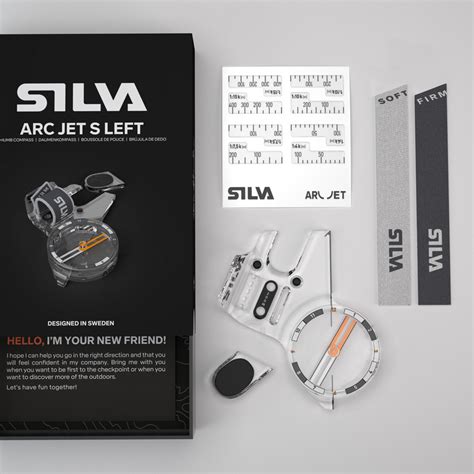 Silva Arc Jet S Thumb Compass Left Orienteering Service Of Australia