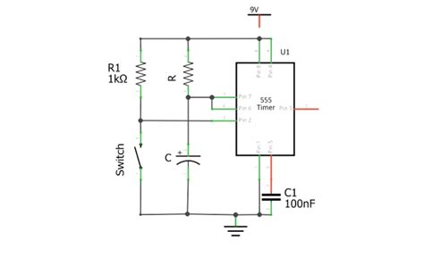 555 Timer Circuit Diagram Clock Circuit Diagram
