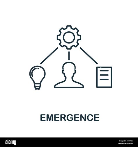 Emergence Icon Simple Element From Agile Method Collection Filled Emergence Icon For Templates