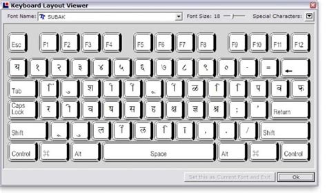 Vrinda Bangla Keyboard Layout Sanyshot