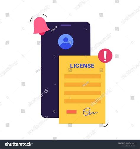 Authentication Failed License Denied Rejected Signing Stock Vector Royalty Free 2217920941