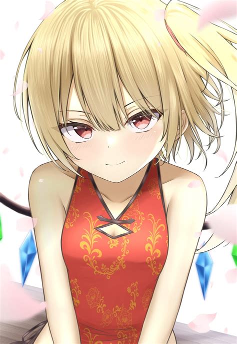 Flandre Scarlet Touhou Drawn By Szl Danbooru