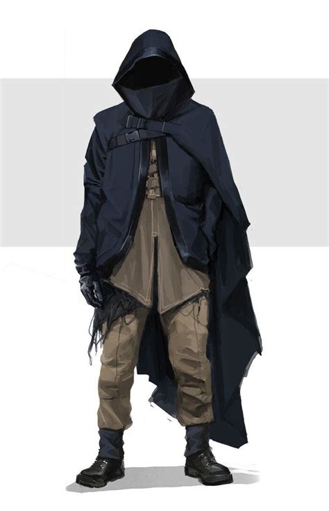 Hooded Character Concept Art