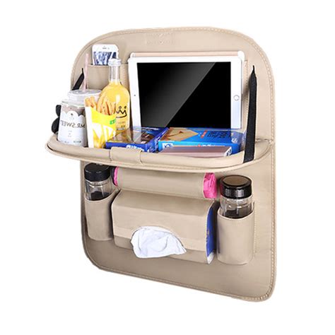 에코벨 차량용 뒷좌석 테이블형 멀티수납포켓 에누리 가격비교