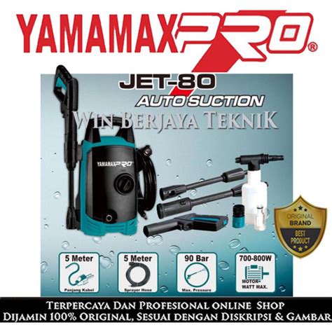 Jual Mesin Steam Cuci Motor Mobil Jet Cleaner Yamamax Pro Jet Jakarta Barat Win