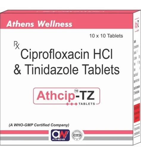 Ciprofloxacin Hcl And Tinidazole Tablets At Rs 141 Box Ciprofloxacin Tablets In New Delhi Id