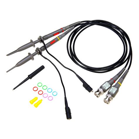 2pcs P6100 Bnc Oscilloscope Probe Kit 100mhz Wavetek®
