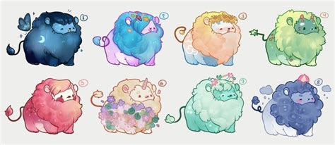Chibi Adorable Cute Mythical Creatures
