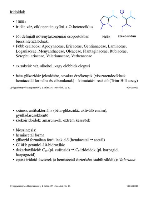 511 Iridoid Glycosides Present Pdf