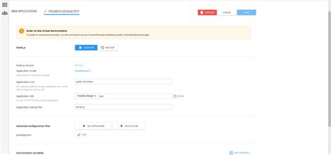 Nodejs Application From Cpanel Not Launching Rwebdev