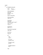 Cpe HW Pdf Hrs A Initialize I And Result Li S I Li S Result Loop