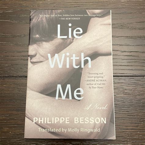 Lie With Me By Philippe Besson Molly Ringwald