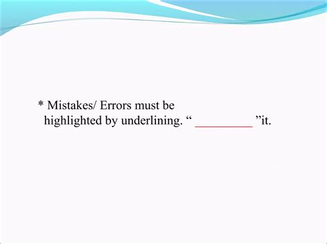 Note Books Checking Procedure PPT