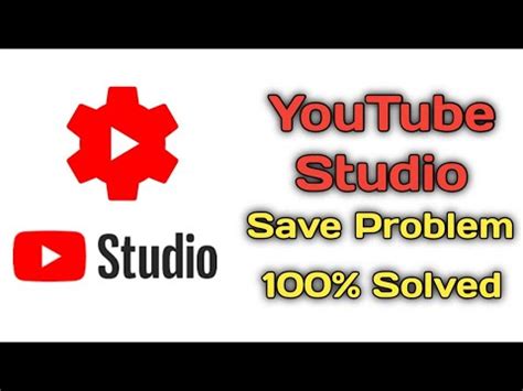 How To Fix YT Studio App Save Button Not WorkingHow To Solve Youtube Studio Problem Save