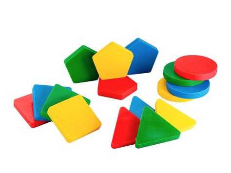 Multiform Set Barevné Geometrické Tvary Škola Tejpování